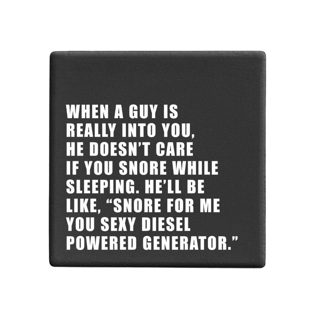 Let's Be Frank - Statement Coaster | Snore For Me – Let's Be Frank ...