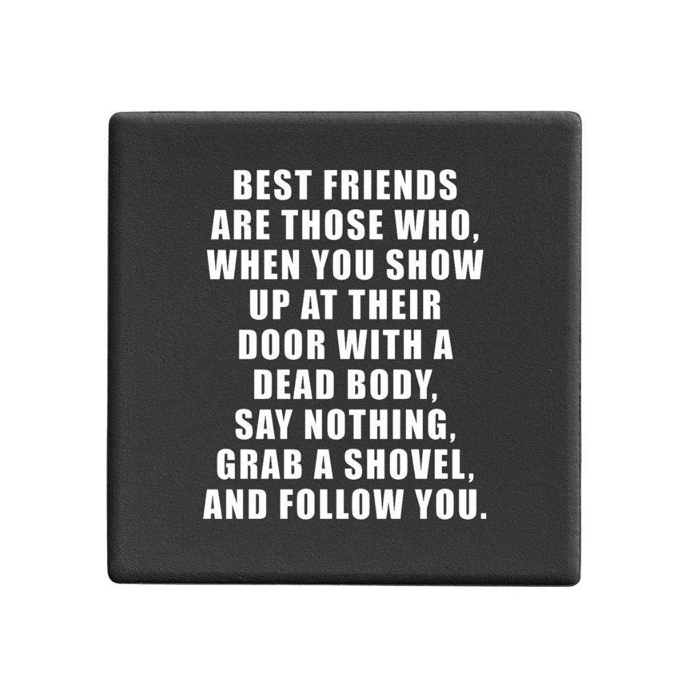 Let's Be Frank - Best Friend Body | Statement Coaster – Let's Be Frank ...